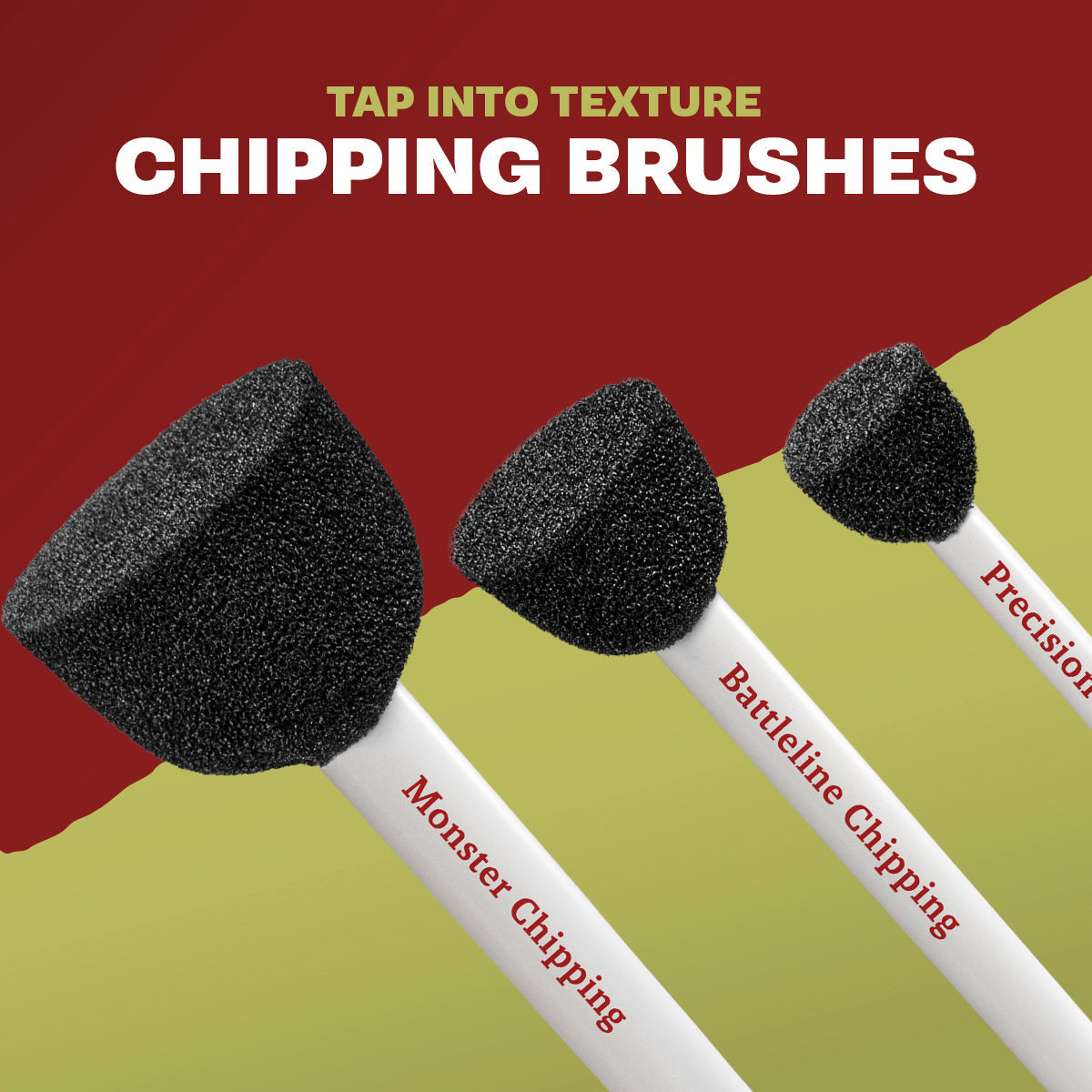 The Army Painter's New Chipping Brushes