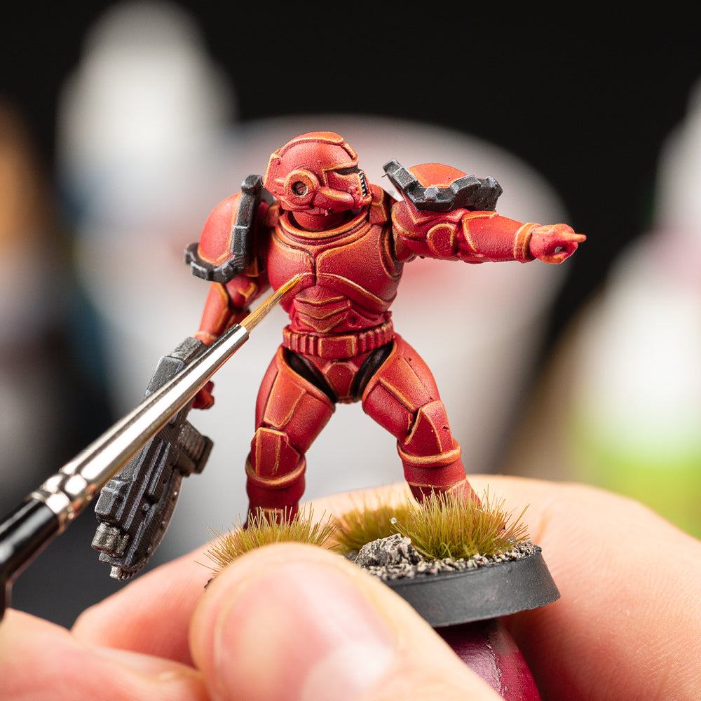 Highlight details on miniatures. Advanced techniques. The Army Painter