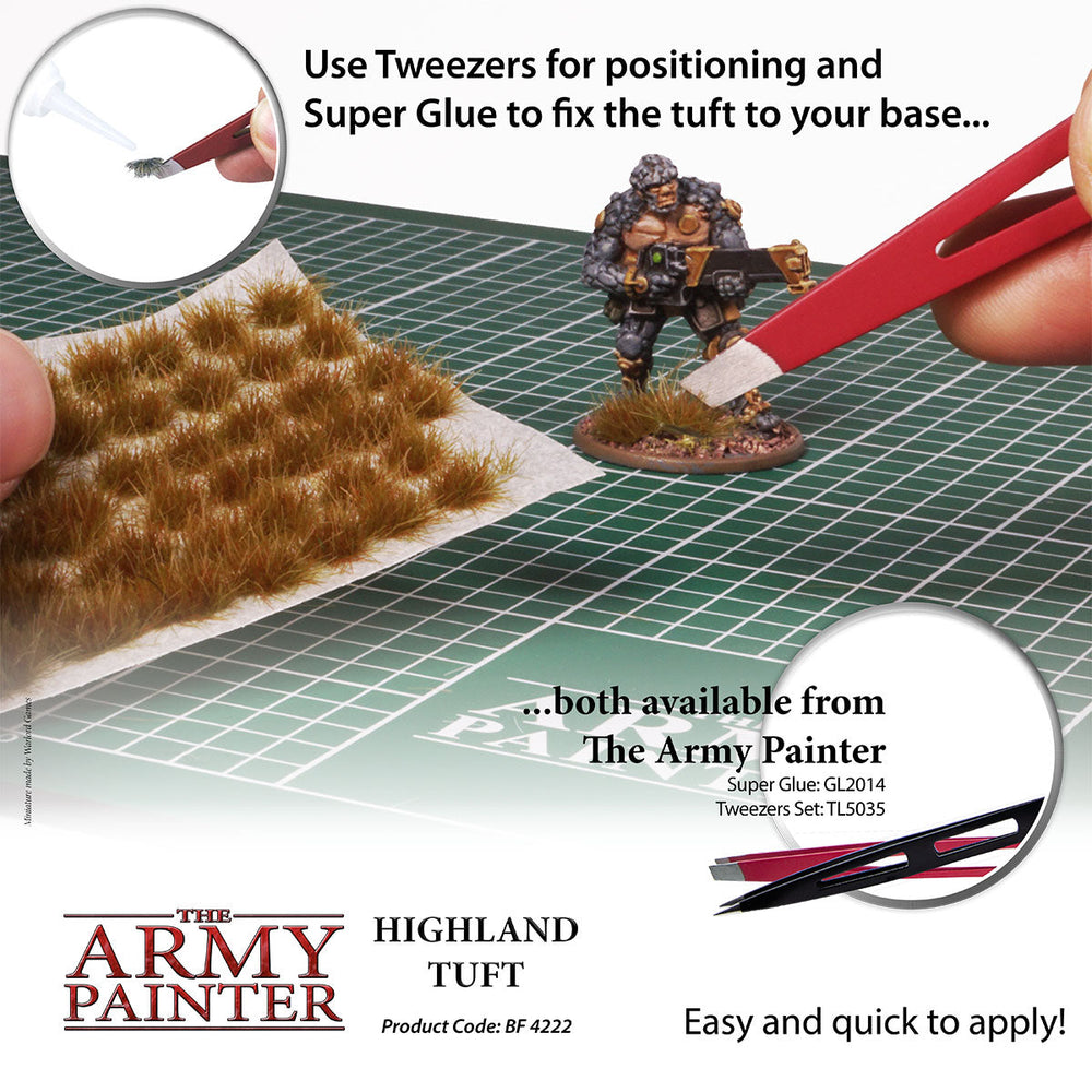 Tuft for highland models & terrain - Super realistic tufts: Find it here.