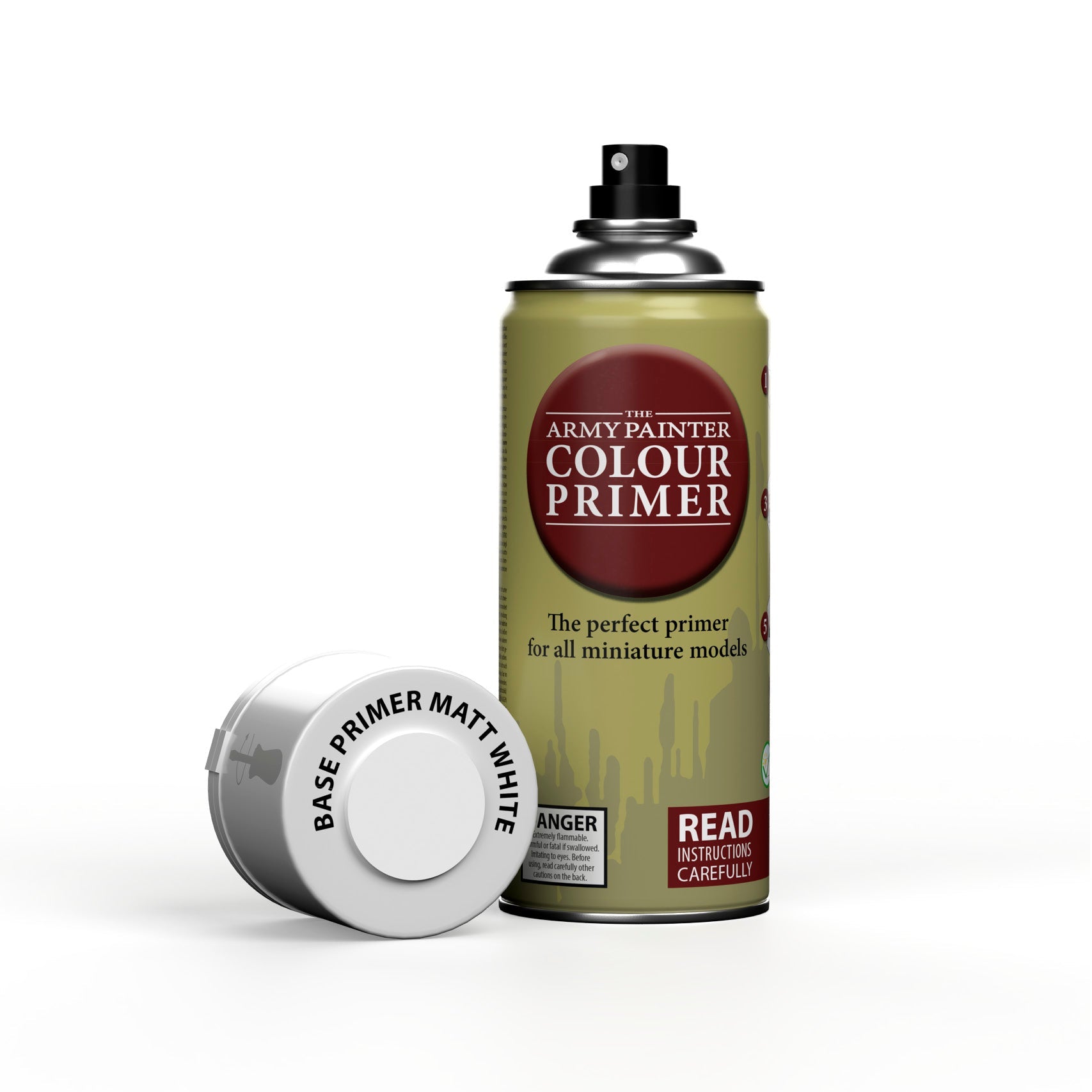 Colour Primer: Matt White - The perfect primer for miniatures