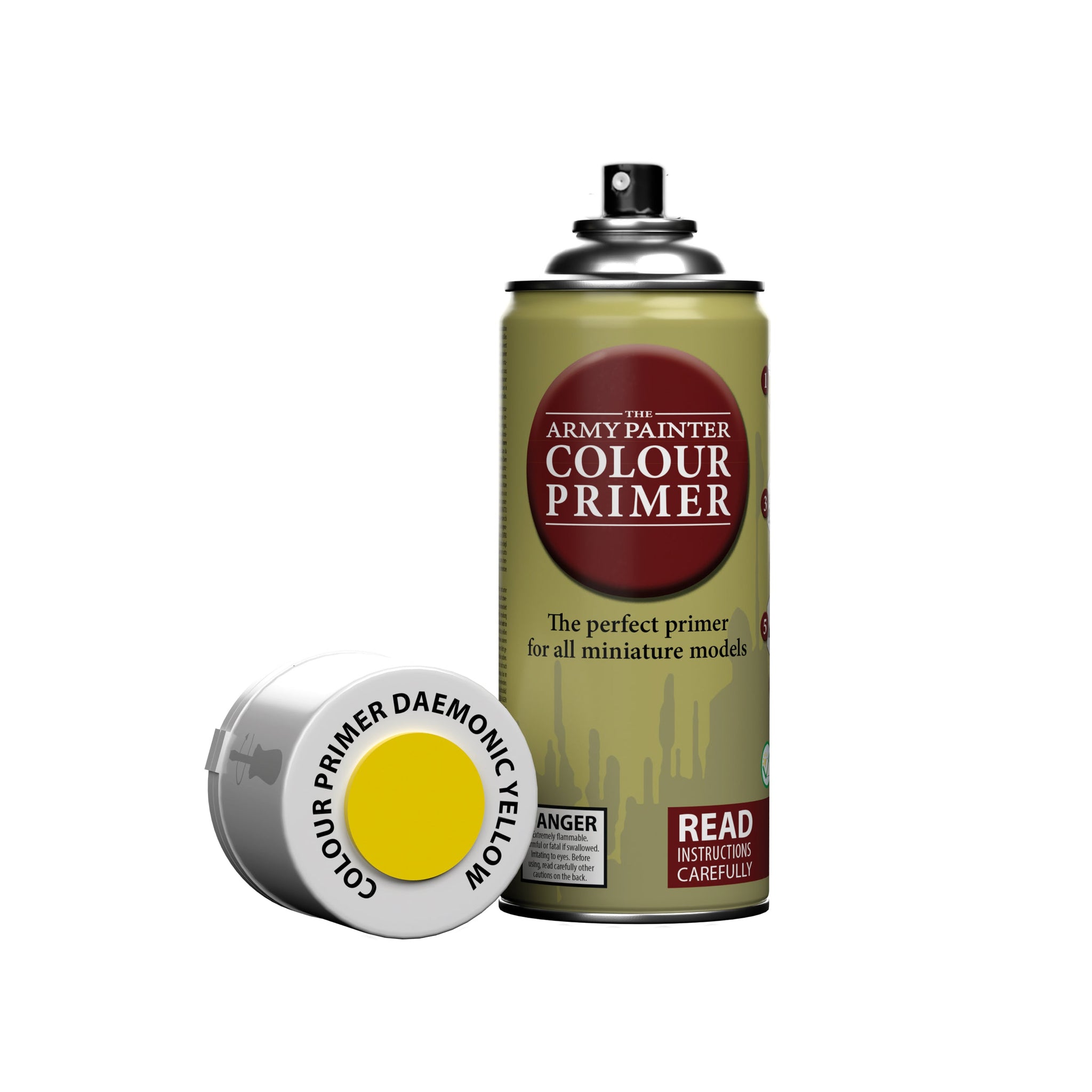 Colour Primer: Daemonic Yellow - An ideal basecoat for yellow armies