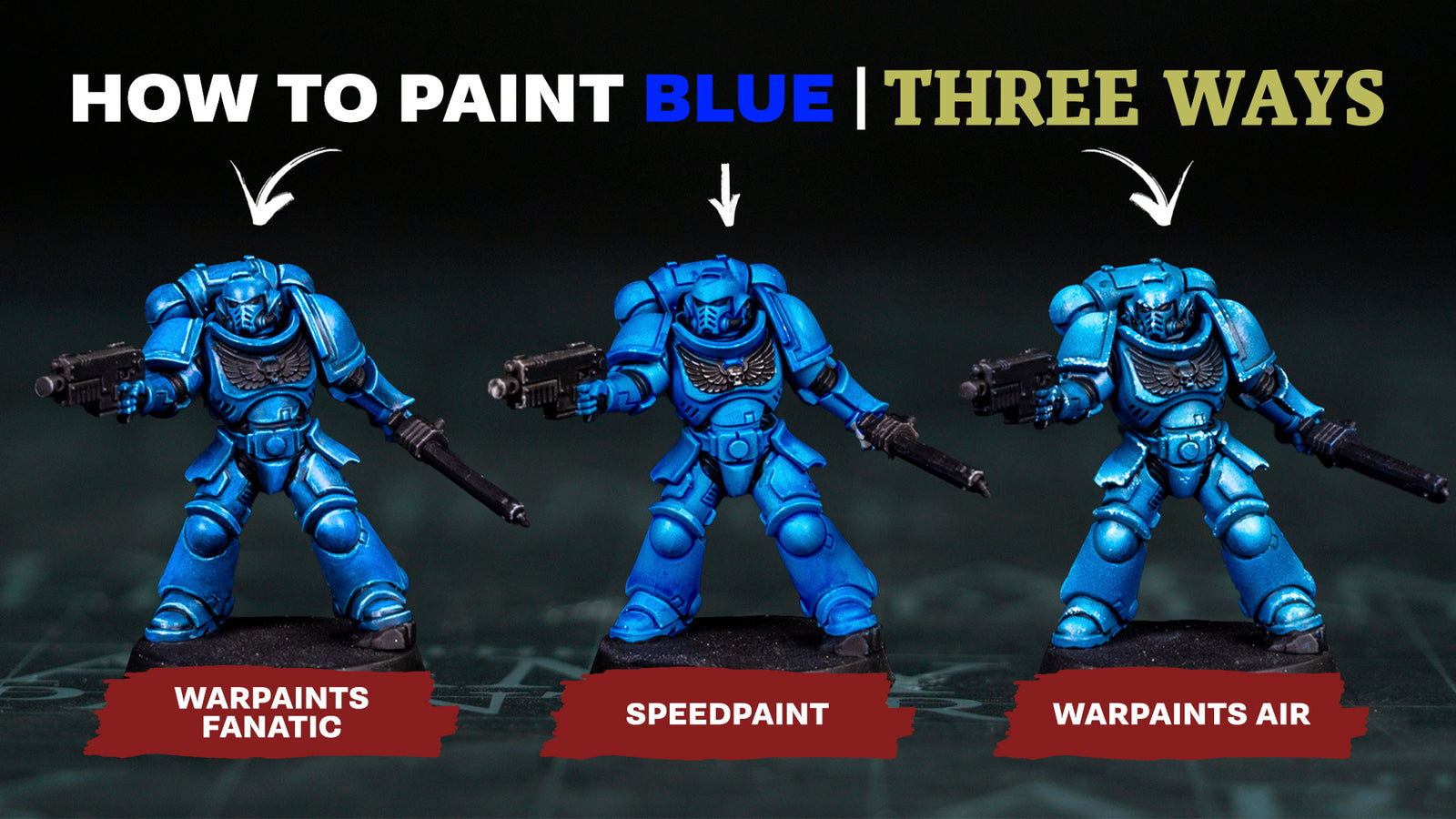 The Army Painter Academy: How to Paint Blue Three Ways