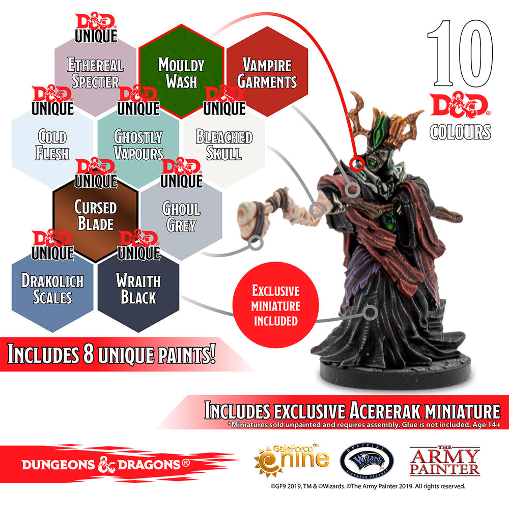 D&D Undead Paint Set - A unique colour range - The Army Painter