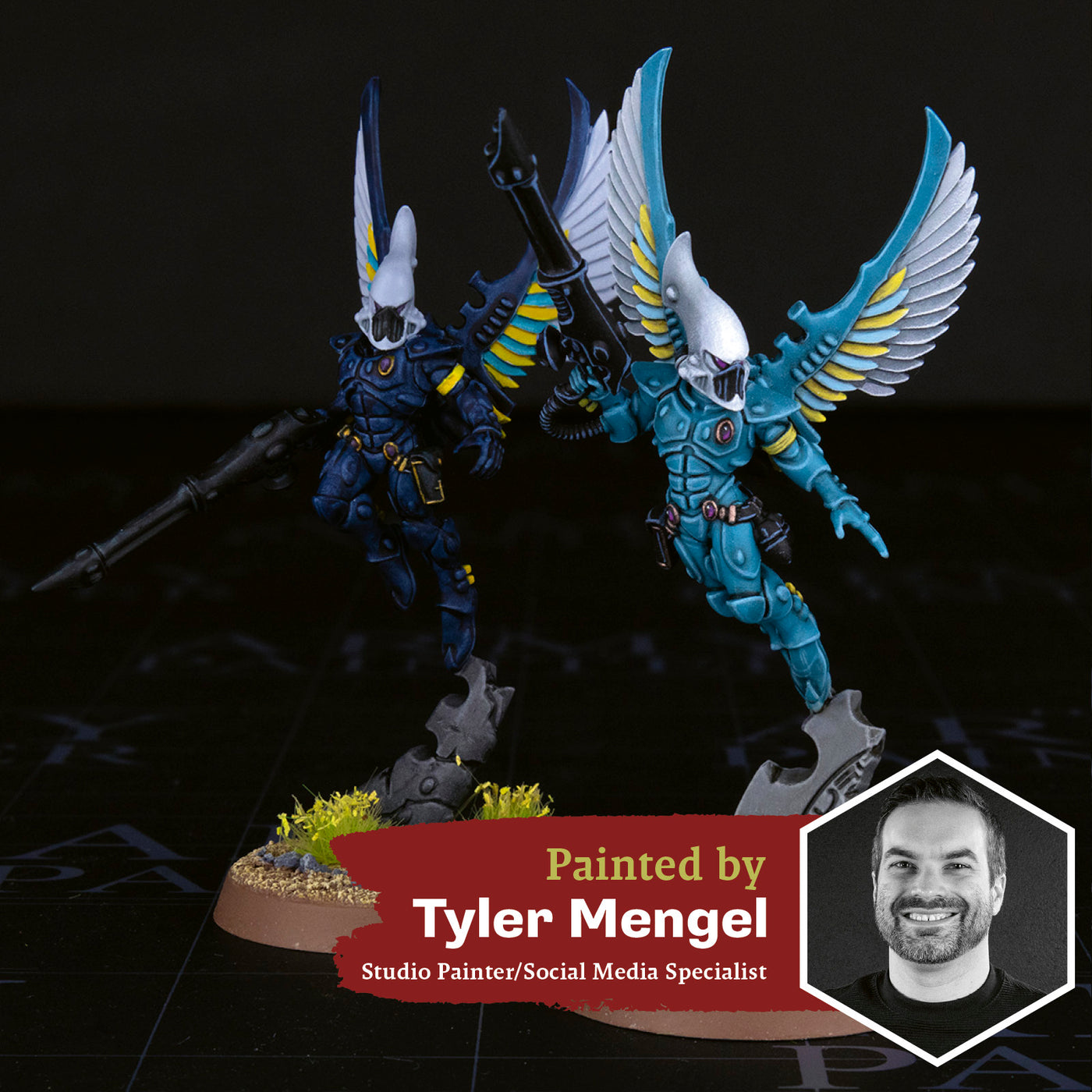 The Army Painter Academy: Aeldari Swooping Hawks