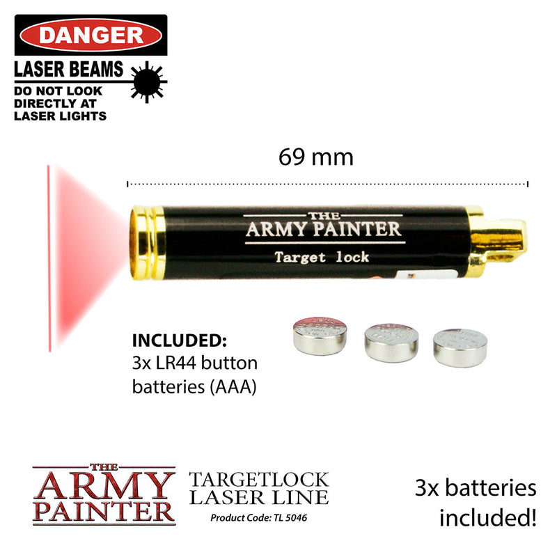 Targetlock Laser: a must-have for hardcore wargamers.