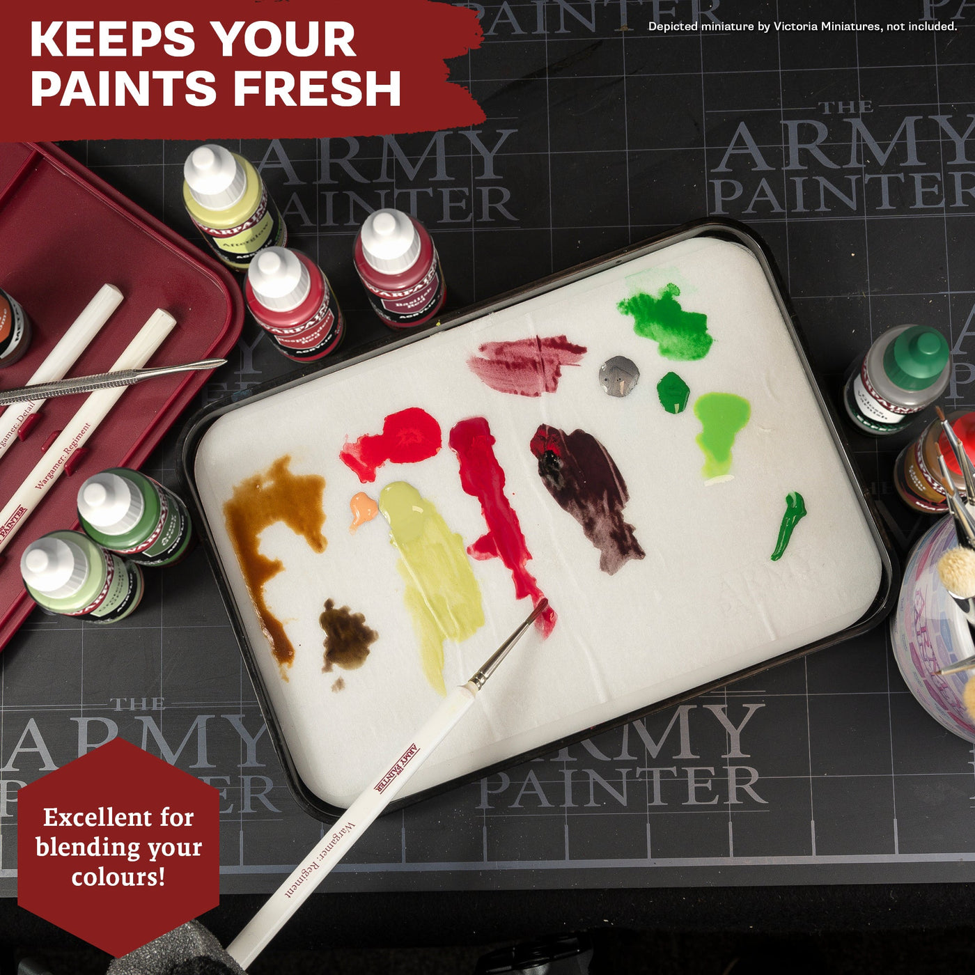 Wet Palette: Avoid paint drying out! Find it here