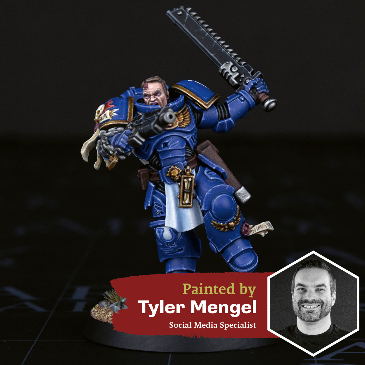 The Army Painter Academy: Ultramarines Lieutenant Titus