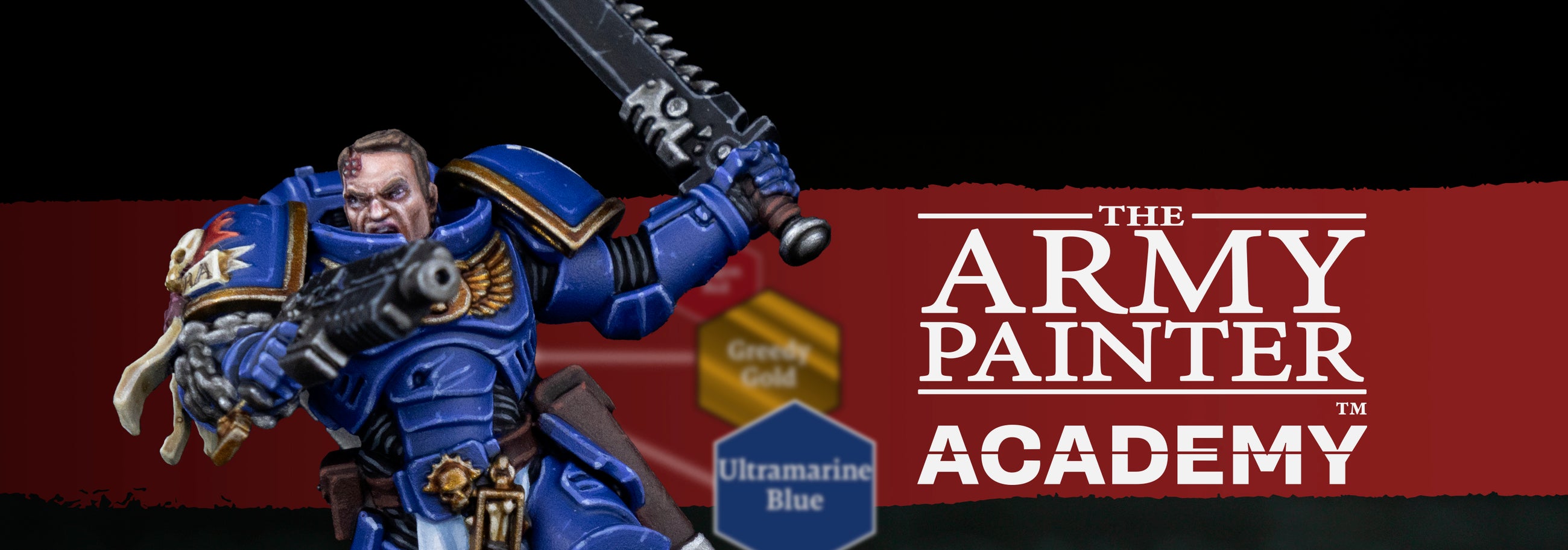 The Army Painter Academy: Ultramarines Lieutenant Titus