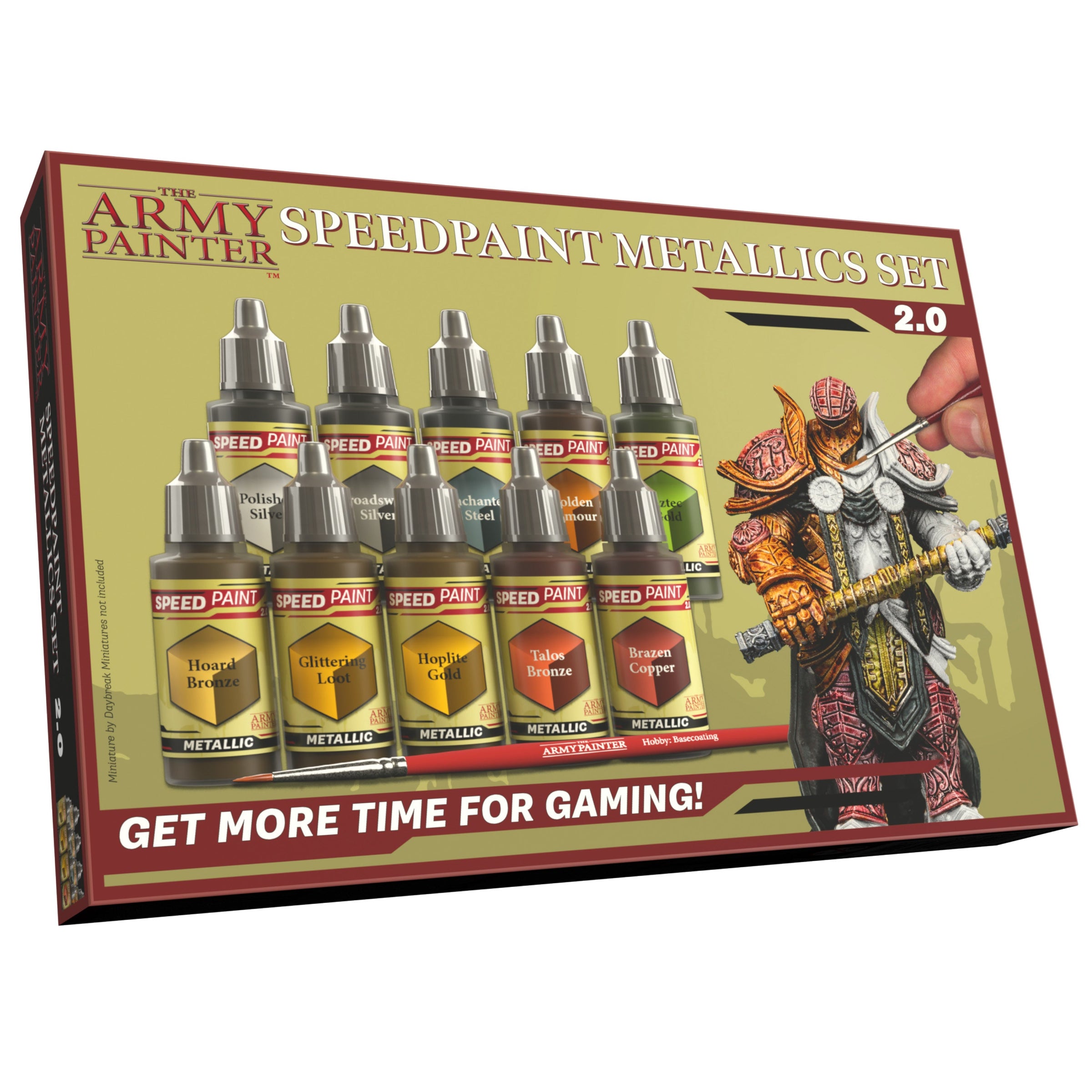 Speedpaint Metallics Set 2.0: Incl. 10 colours! - The Army Painter