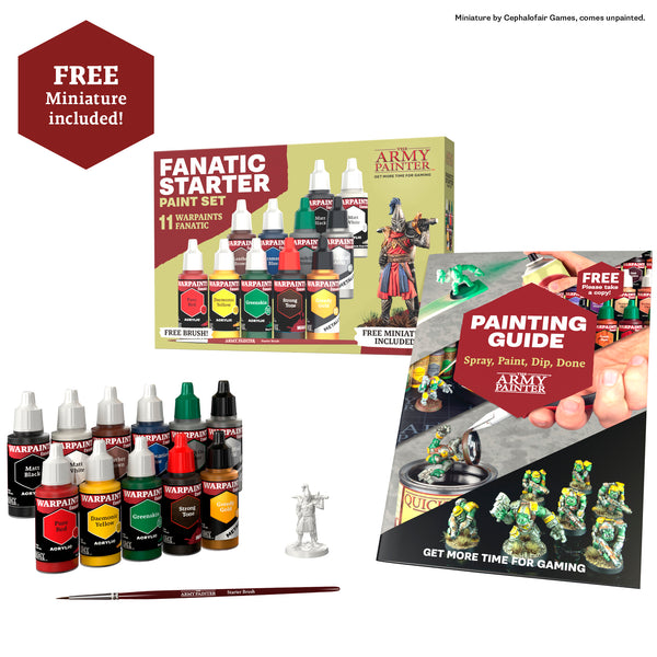 A Beginner Miniature Painter Testing the Warpaints Fanatic Starter Set