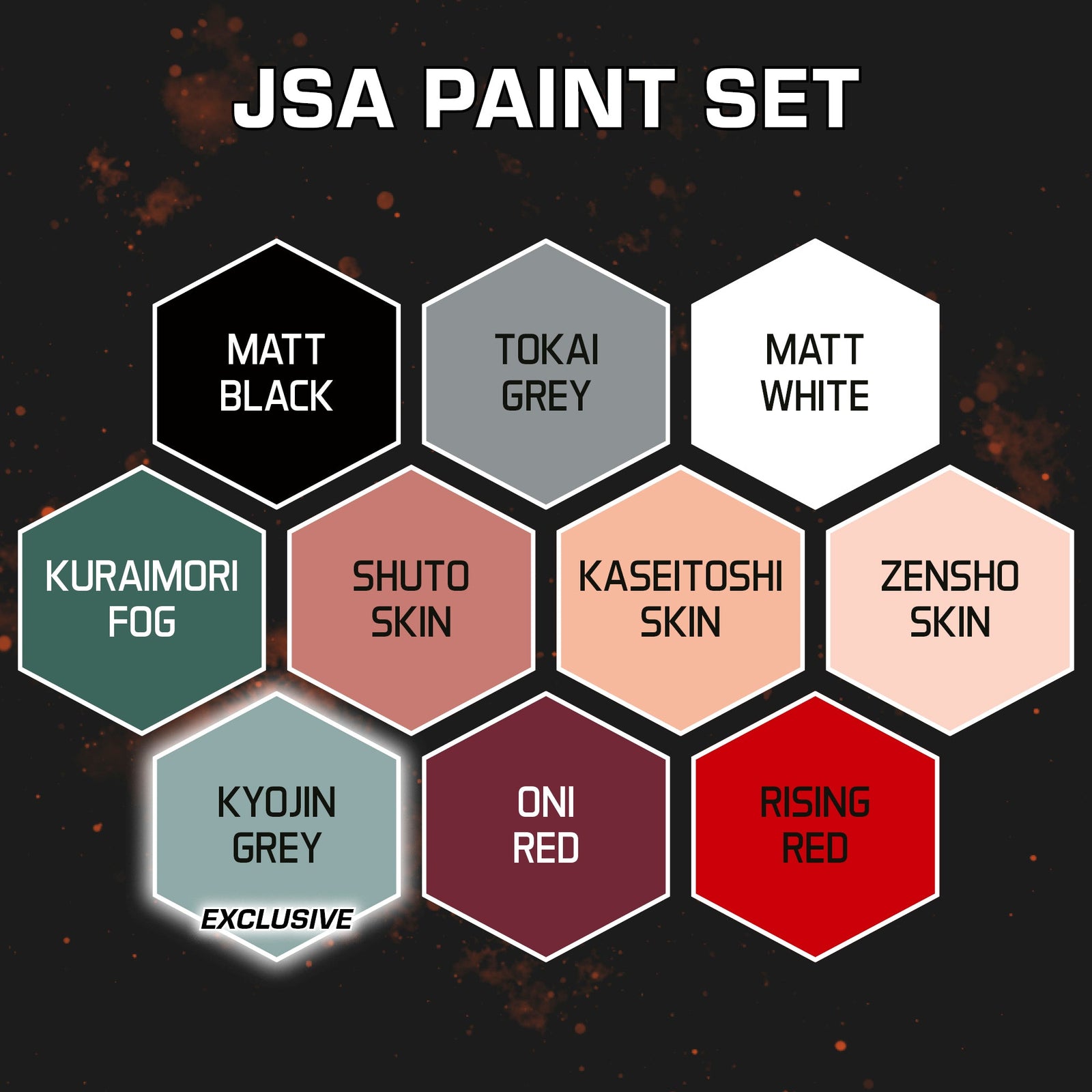 Infinity: JSA Paint Set