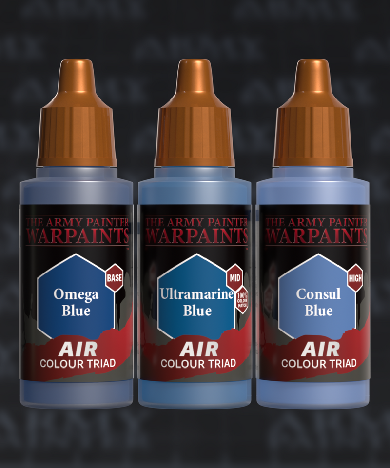 Our full Airbrush paint collection for miniatures - The Army Painter
