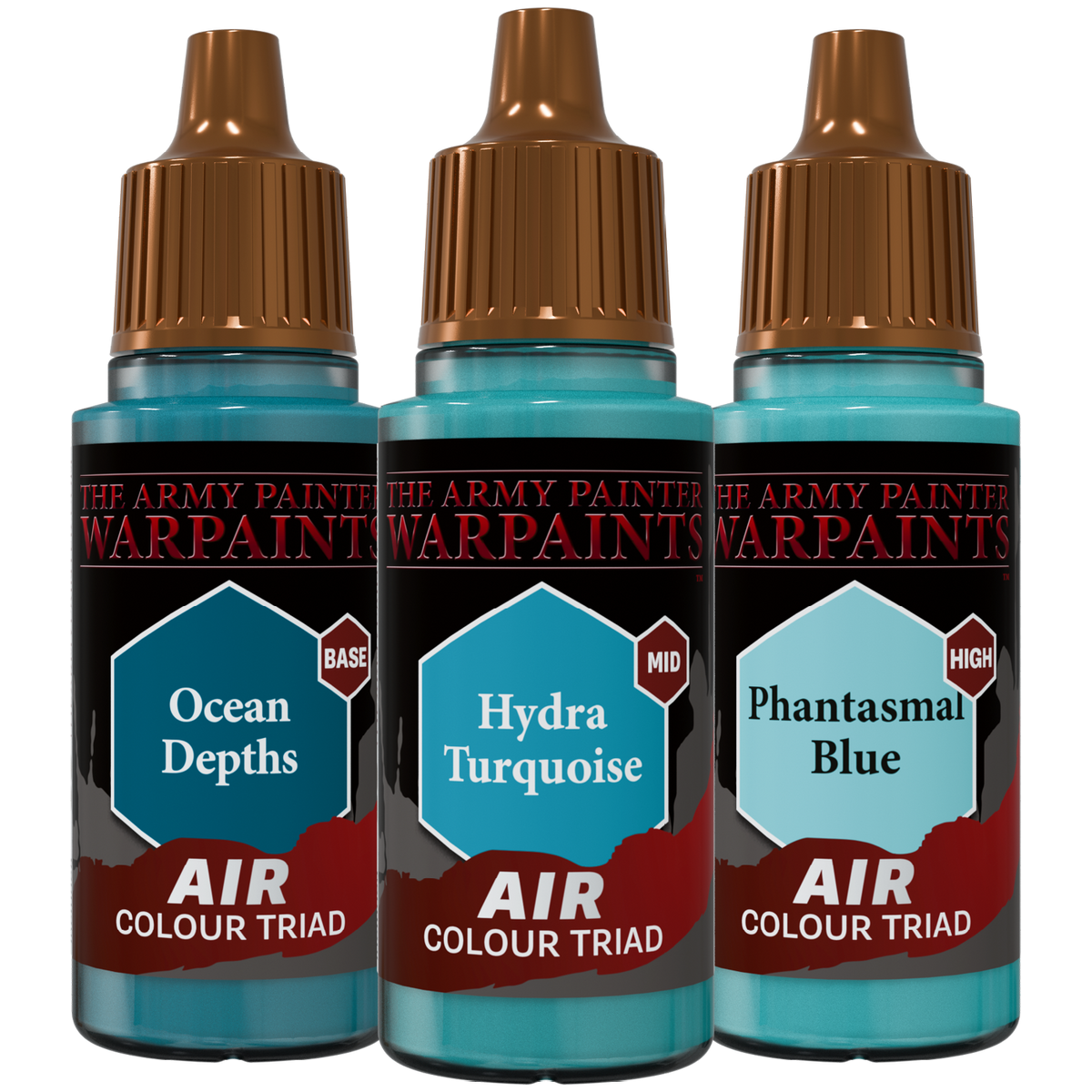 Our full Airbrush paint collection for miniatures - The Army Painter