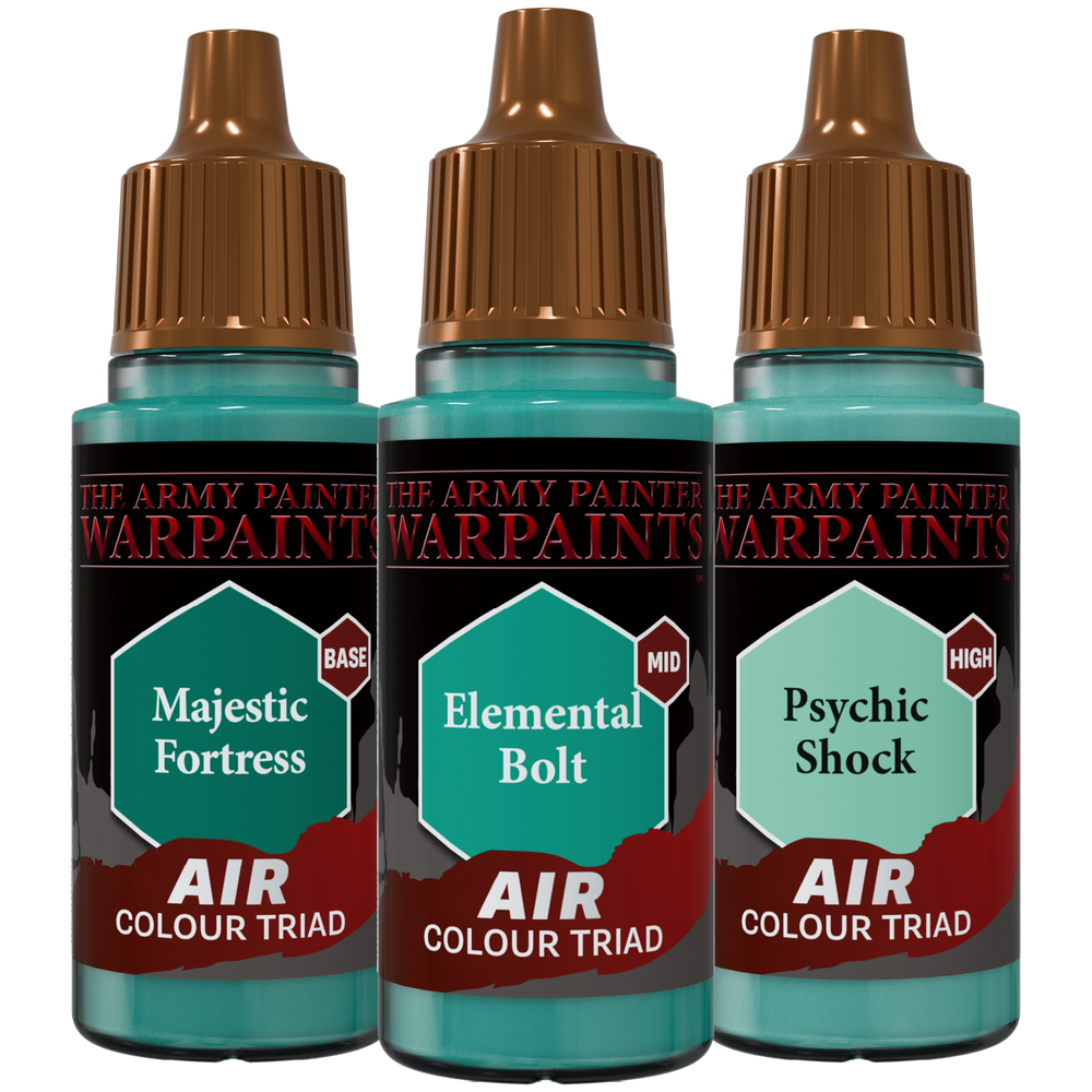 Our full Airbrush paint collection for miniatures - The Army Painter